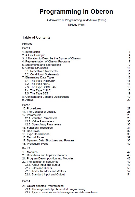 Books by Niklaus Wirth – Pascal for small machines