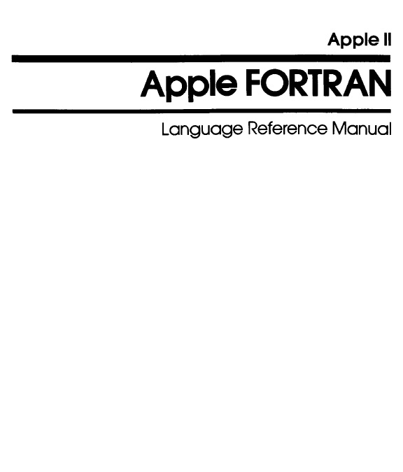 Apple II – Pascal for small machines