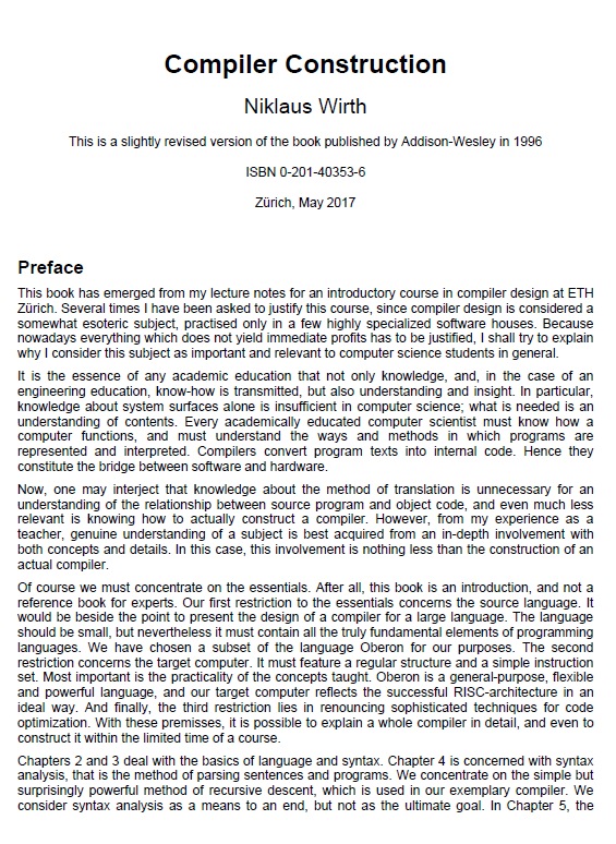 Oberon Pi – Pascal for small machines